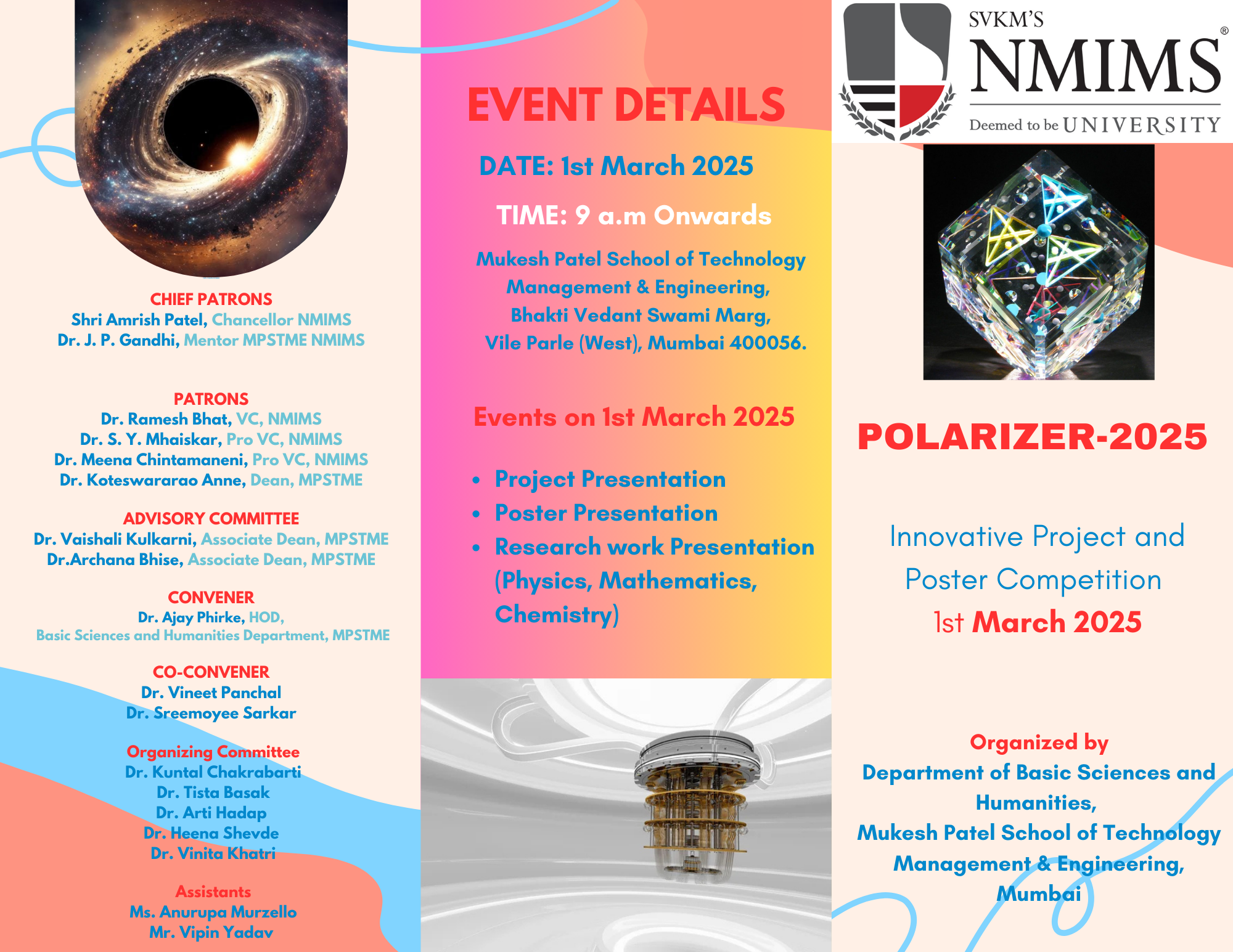 Polarizer 2025: An Innovative Project and Poster Competition - MPSTME