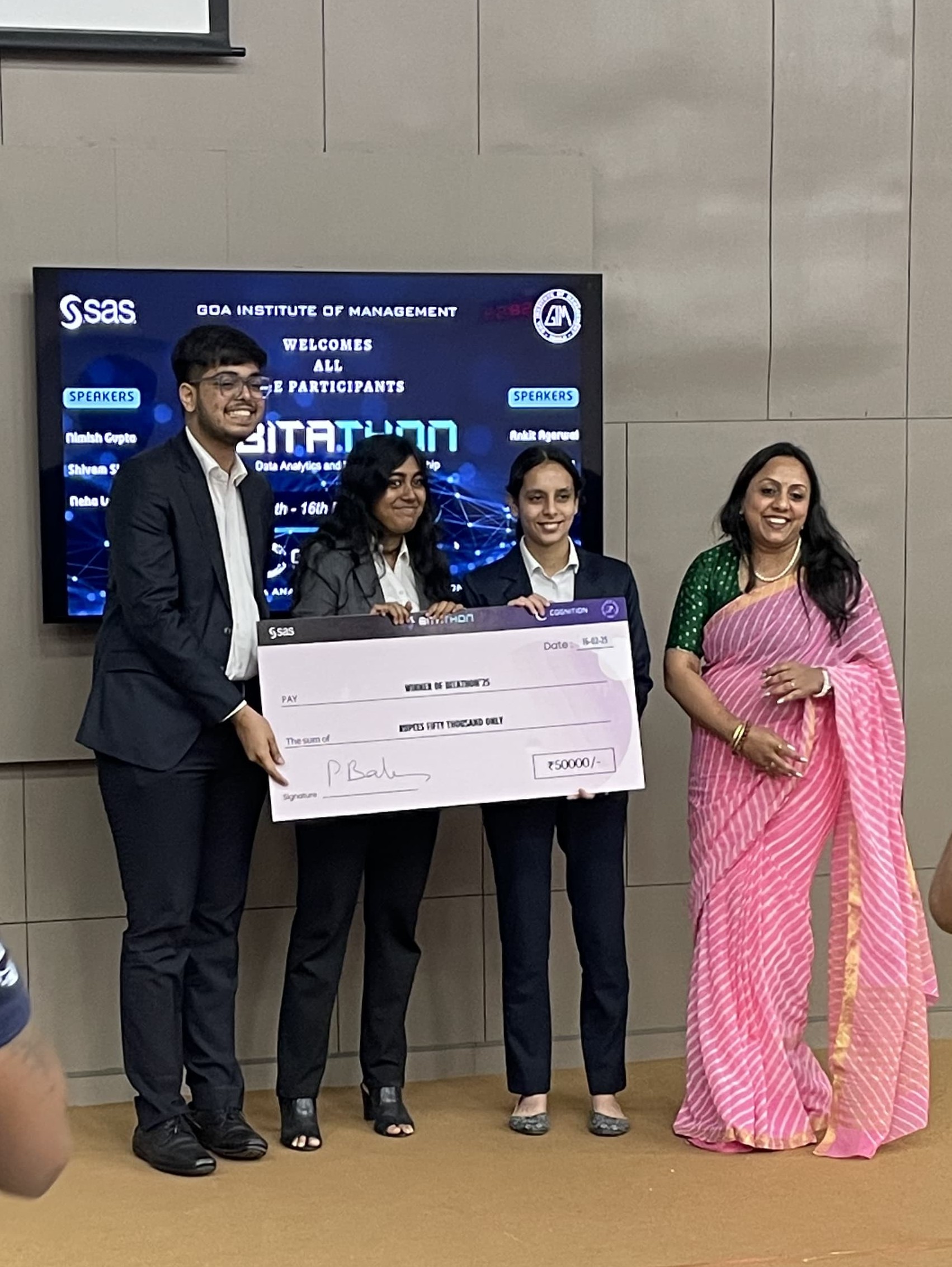 Team Magnum Opus Triumphs at Bitathon 2025 - MPSTME